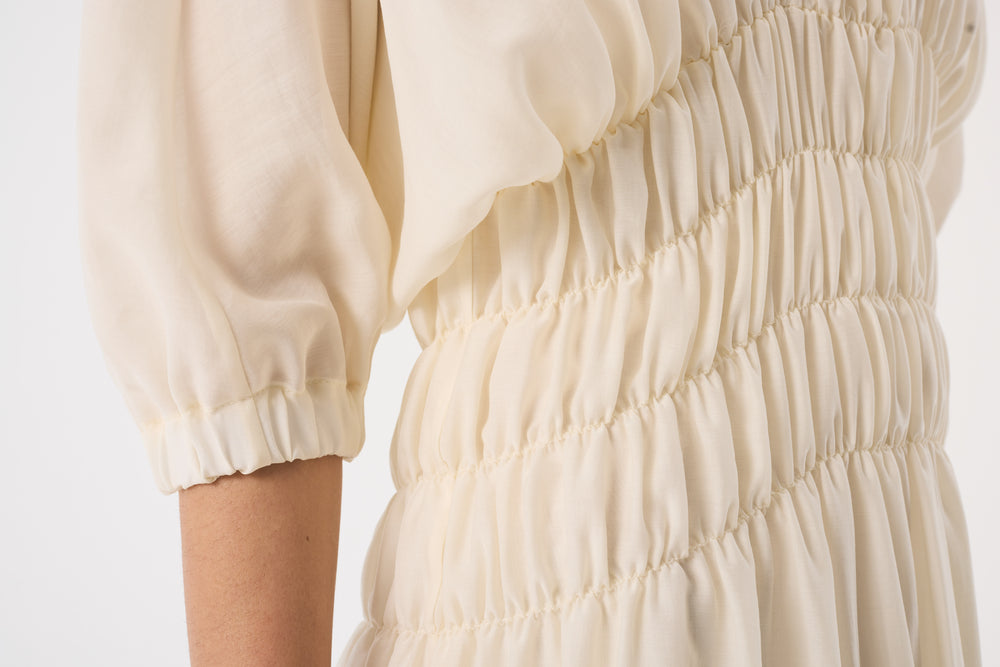 SELENA OFF WHITE DRESS